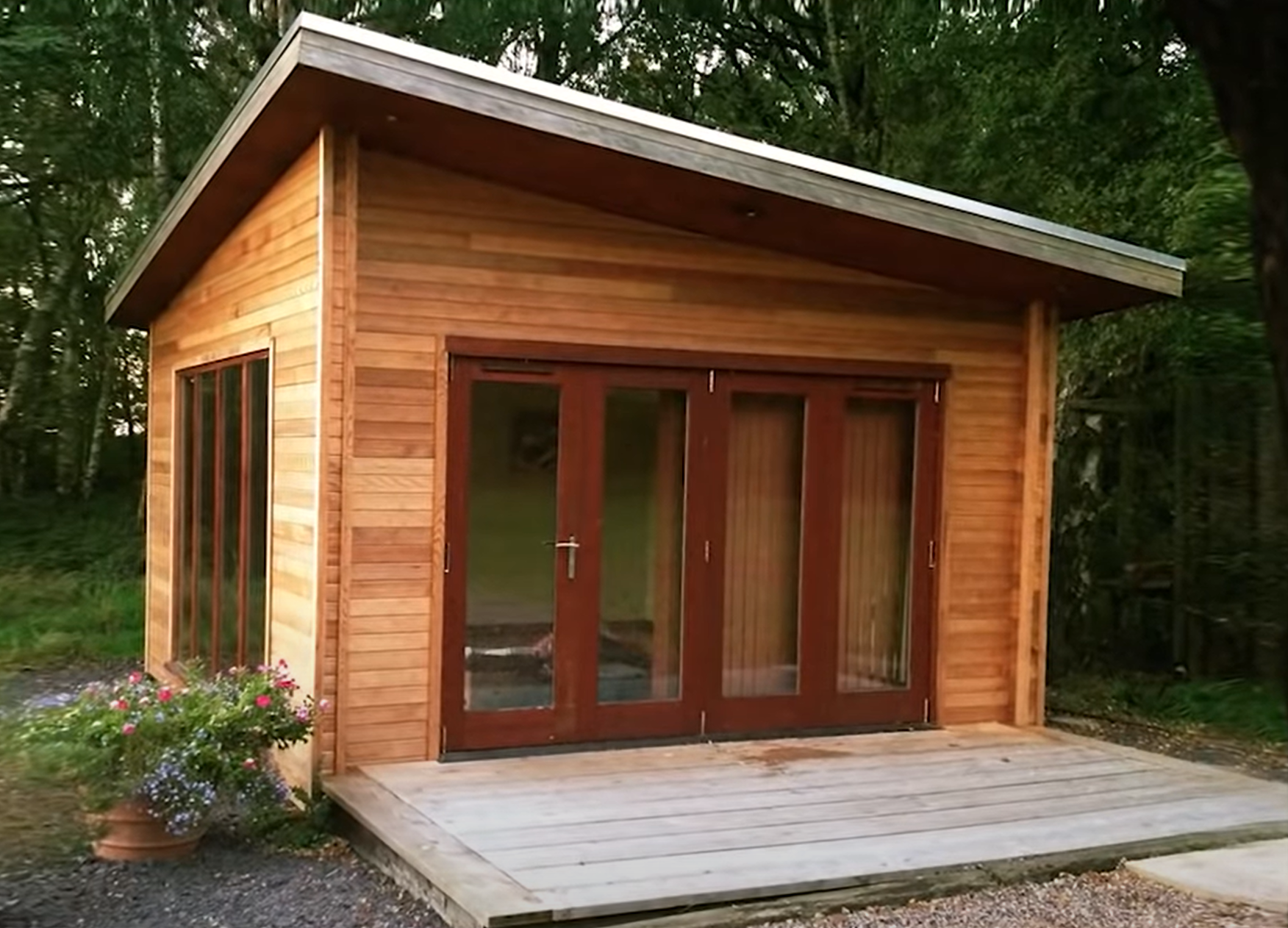 10 Wood Cladding Ideas For Your Backyard Office - Backyard Workspace